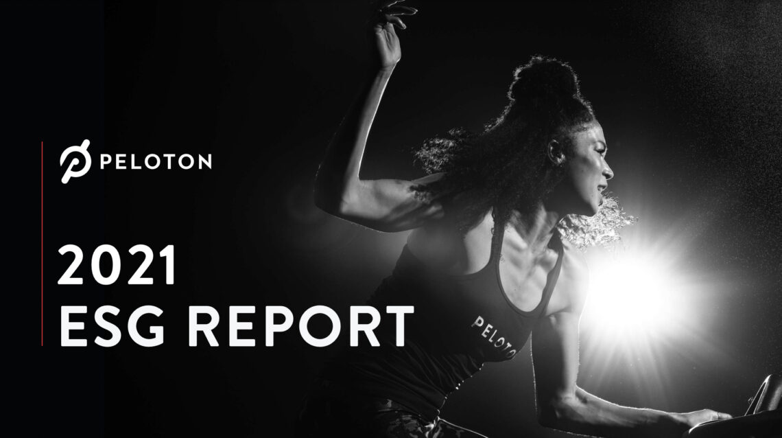 Peloton Publishes Inaugural Environmental, Social and Governance (ESG ...