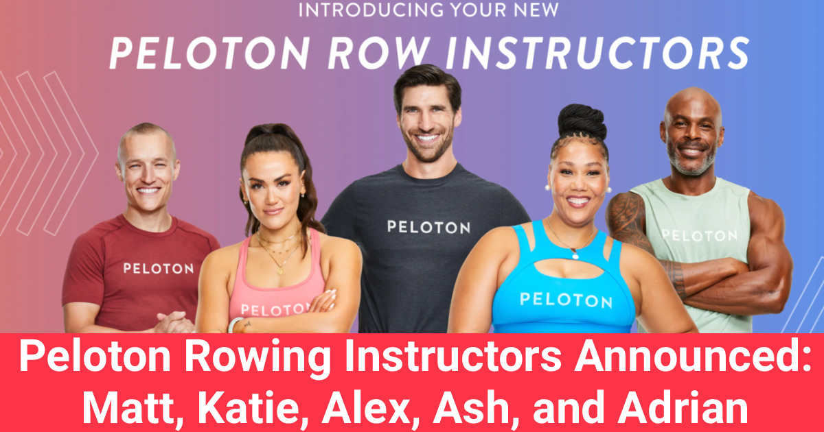 Peloton Rowing Instructors announced: Ash Pryor, Alex Karwoski, Katie ...