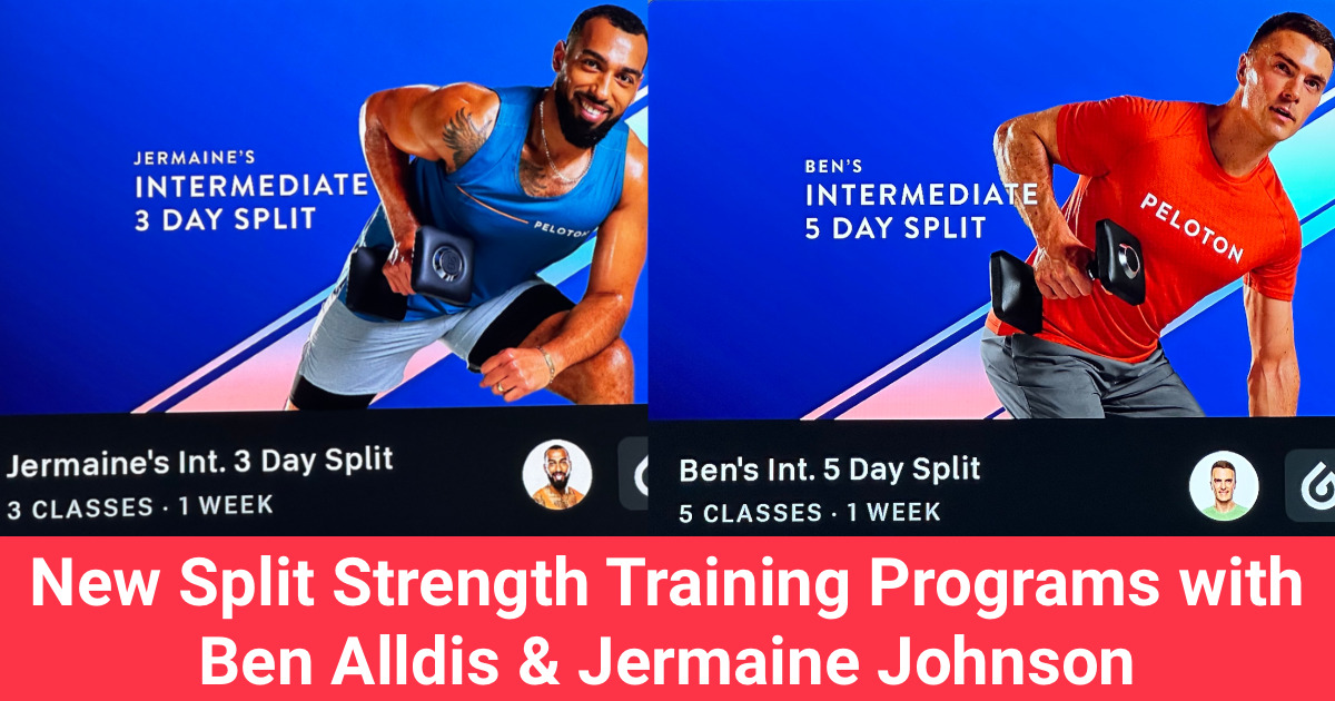 Peloton Releases New Split Strength Training Programs with Ben Alldis ...