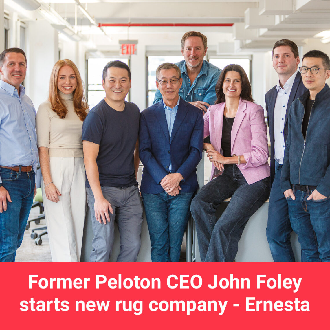 Former Peloton CEO John Foley starts new rug company - Ernesta ...