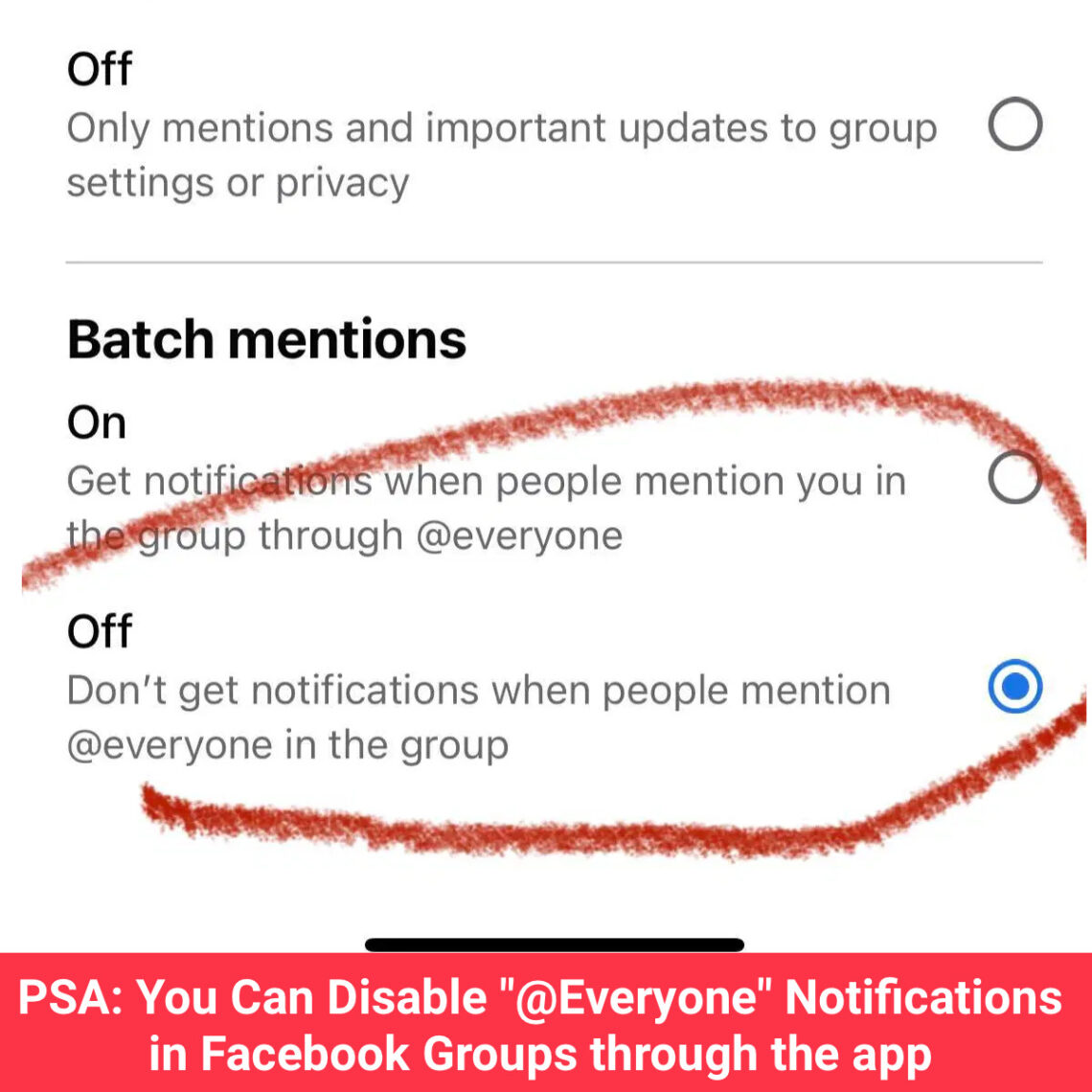PSA: You Can Disable "@Everyone" Notifications in Facebook Groups ...