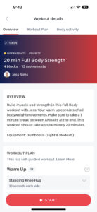 New Peloton Gym feature for the Peloton App (Guided Strength Workouts ...