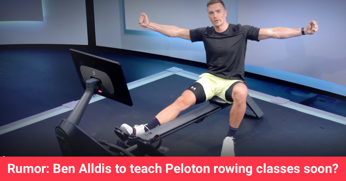 Rumor: Ben Alldis to Teach Peloton Rowing Classes? - Peloton Buddy