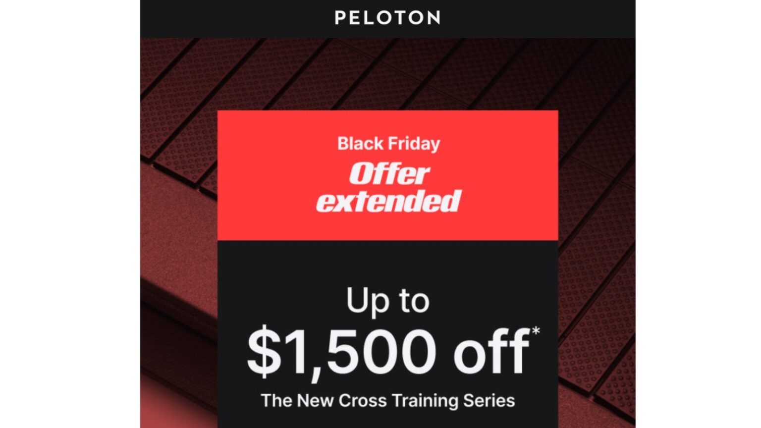 Peloton's Black Friday Deals Extended Until December 8, 2025 - Peloton ...
