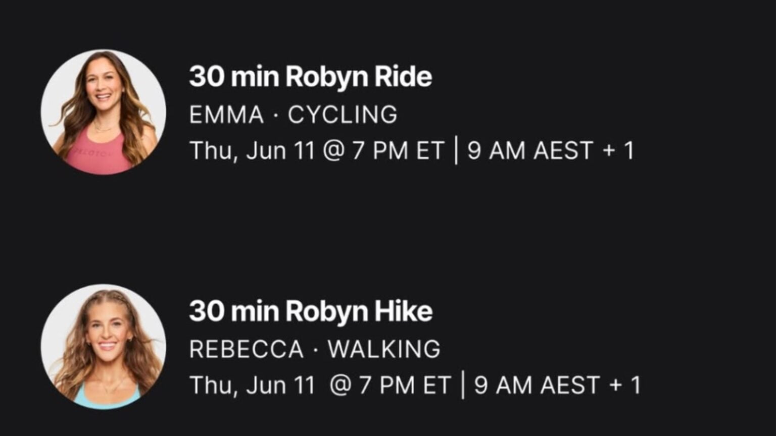 Robyn Peloton Classes & Workouts - Featured Artist Series - Peloton Buddy
