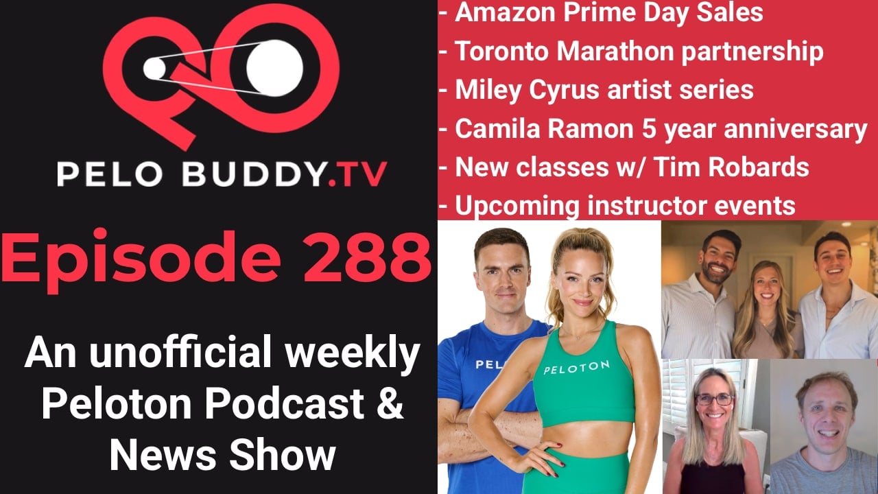 Pelo Buddy Tv Episode 288 More Peloton Discounts For Prime Day New